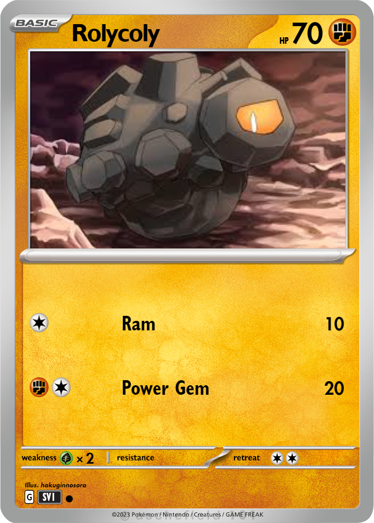 Rolycoly - Enzo79 | Pokécardmaker.net