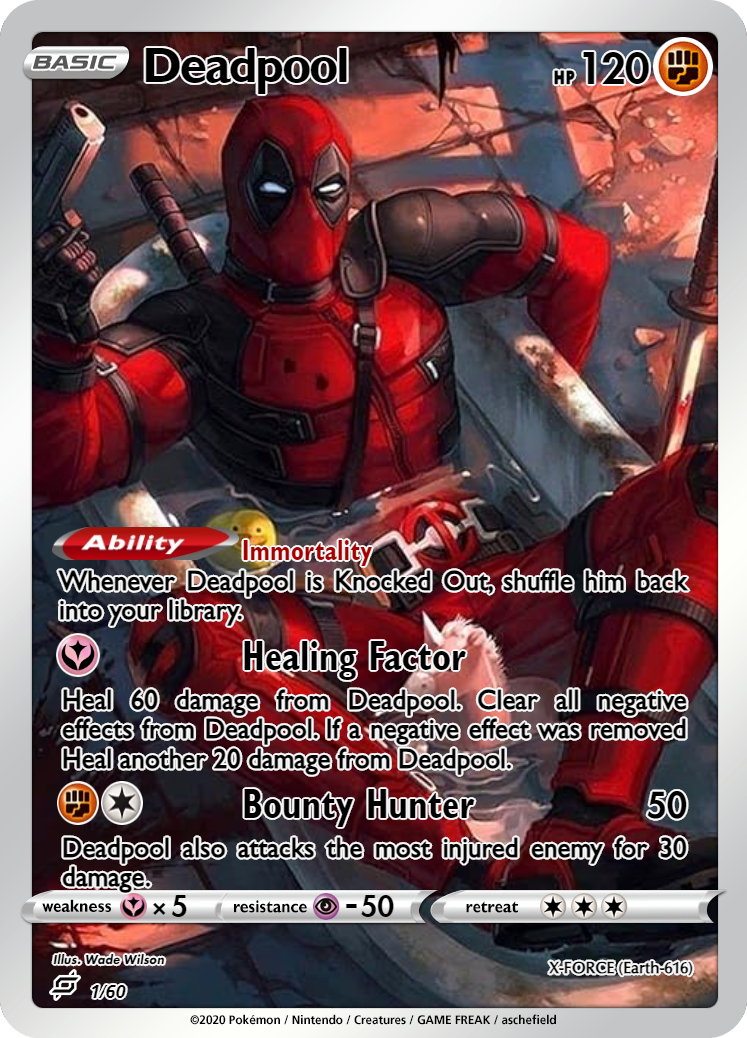 Deadpool - EvelyneLocke | Pokécardmaker.net