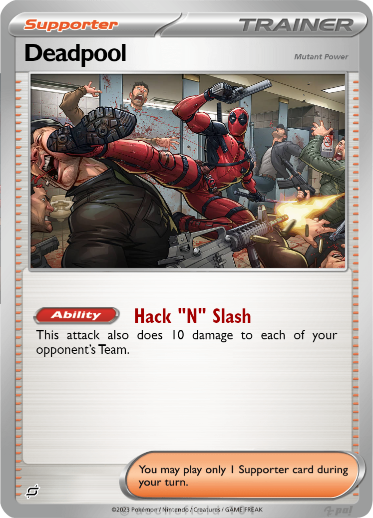 Deadpool - EvelyneLocke | Pokécardmaker.net