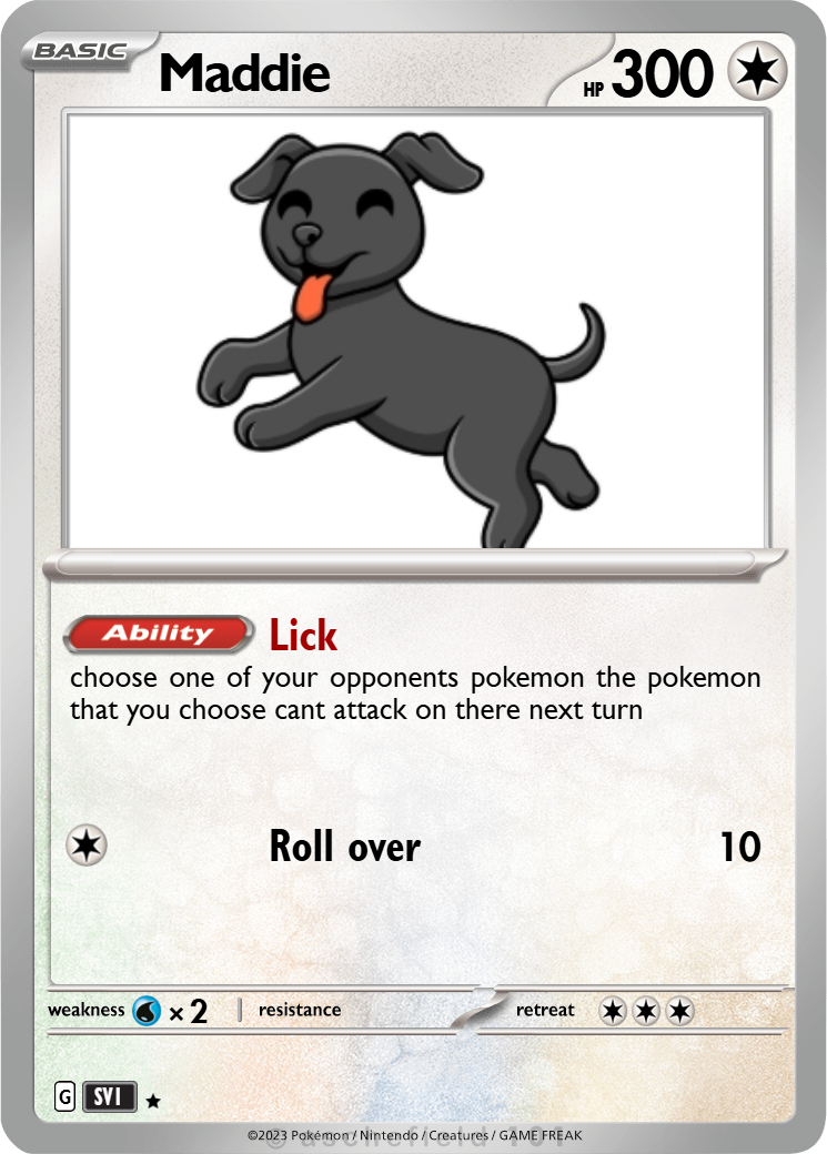Maddie - Everett | Pokécardmaker.net