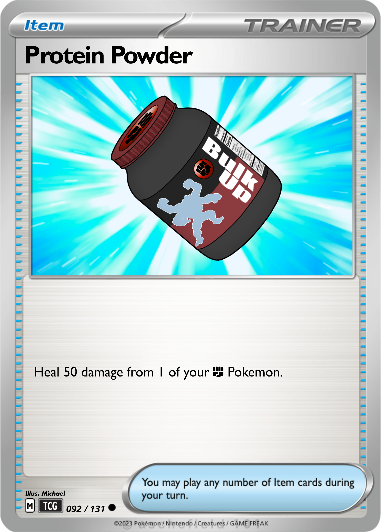 Protein Powder - EvilFrenzy | Pokécardmaker.net