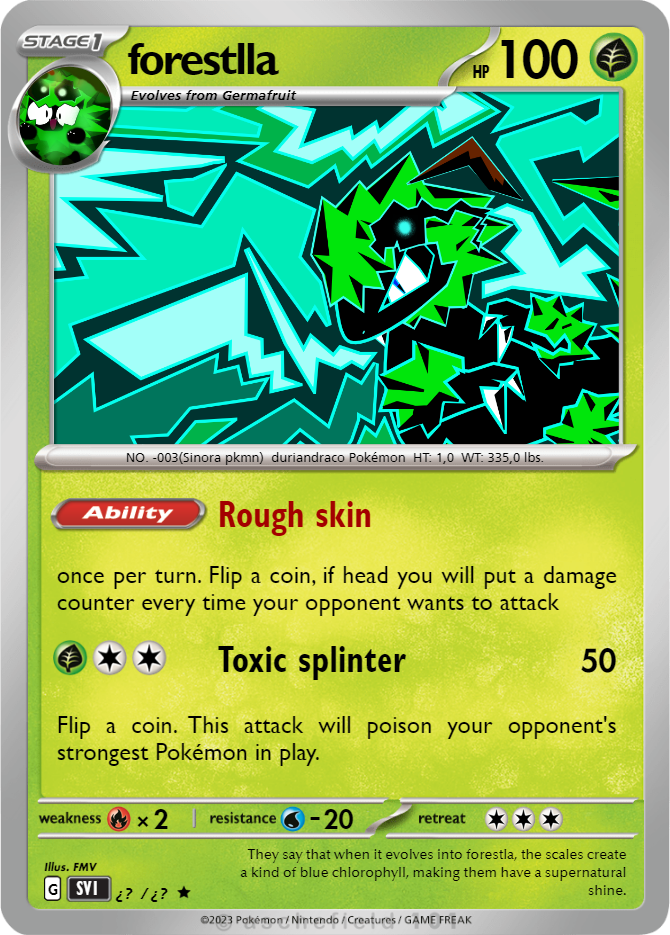 forestlla - FMV | Pokécardmaker.net
