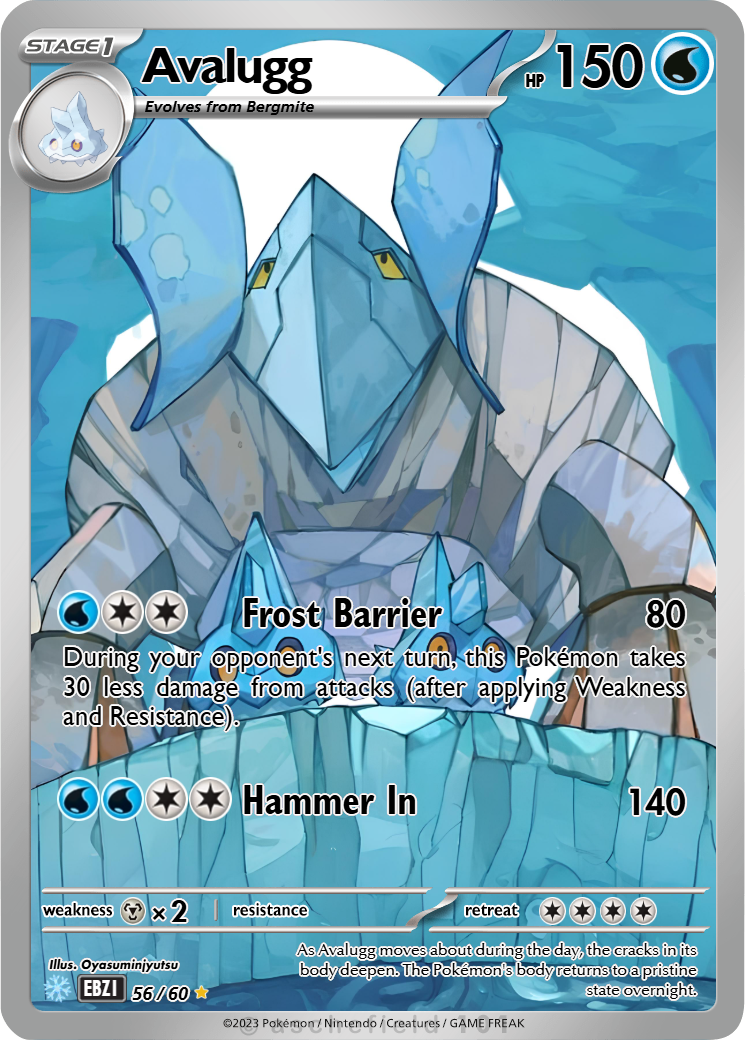 Avalugg - FaBRyXoN99 | Pokécardmaker.net