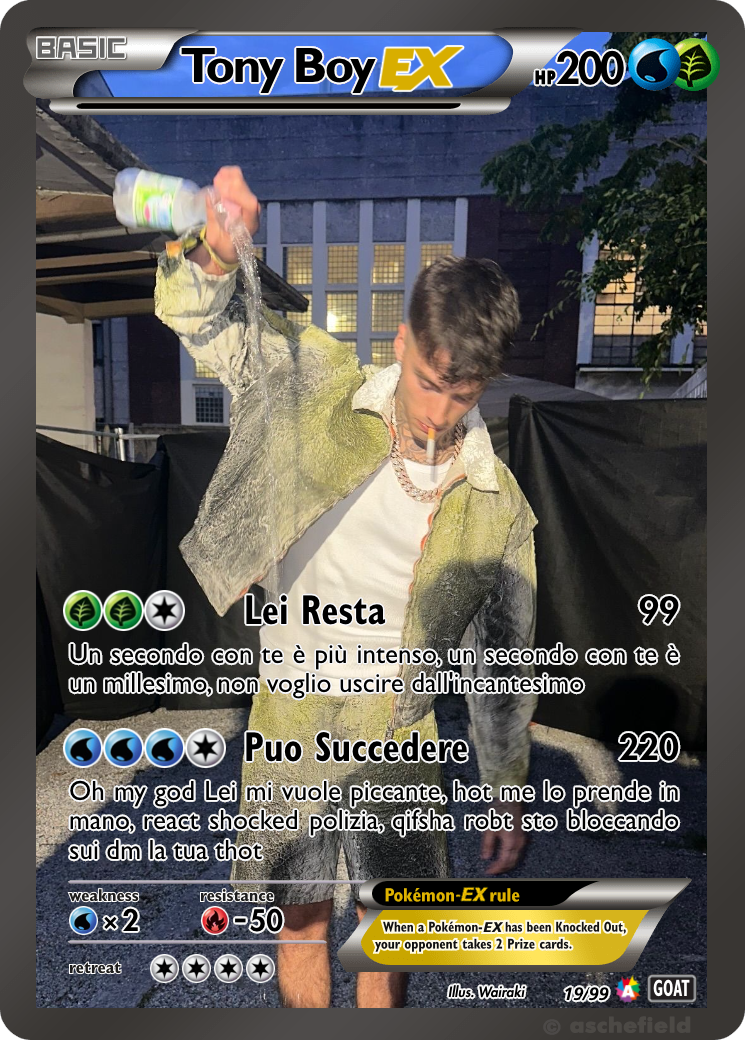 Tony Boy - FabioSav | Pokécardmaker.net