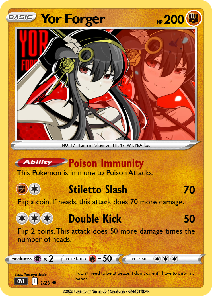 Yor Forger - Faker-EXE | Pokécardmaker.net