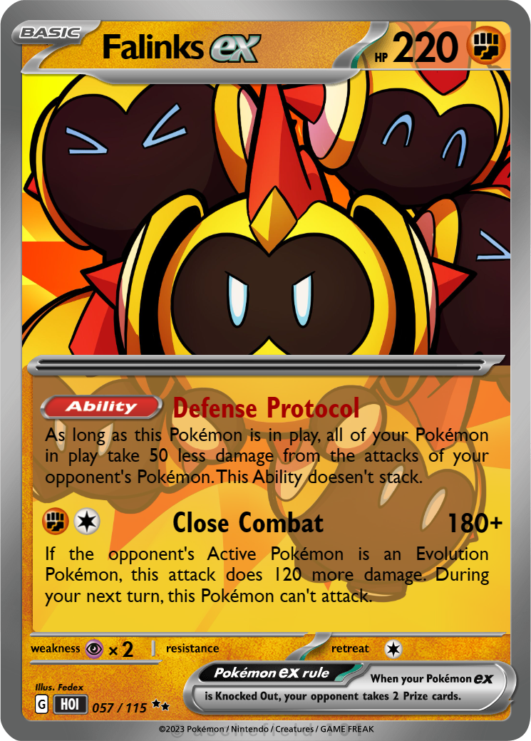 Falinks - Fedex | Pokécardmaker.net