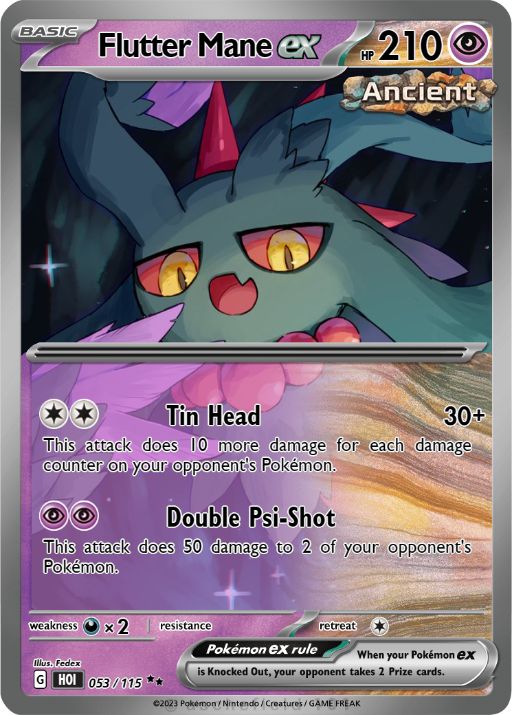 Flutter Mane - Fedex | Pokécardmaker.net