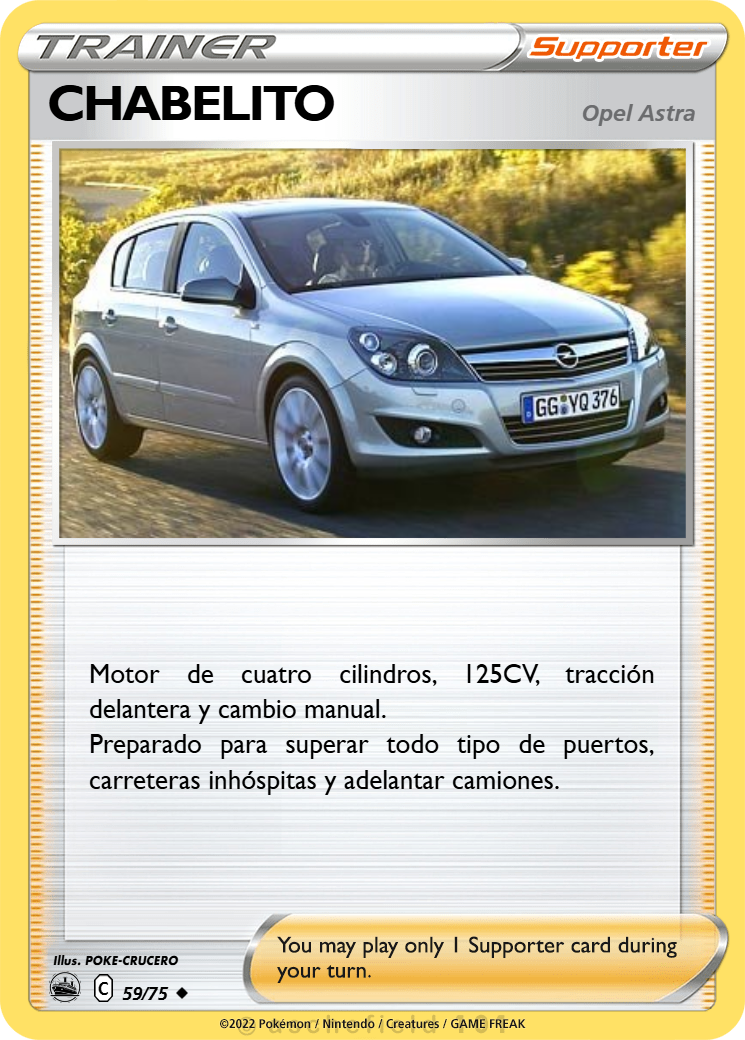 CHABELITO - Fer | Pokécardmaker.net