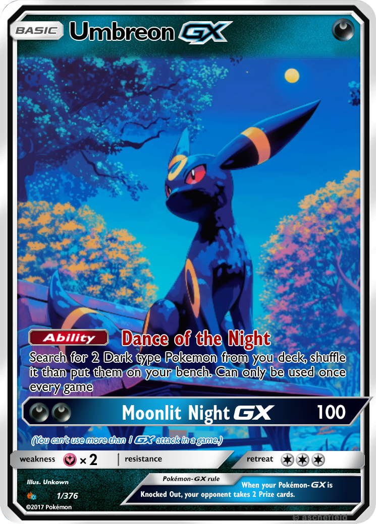 Umbreon - Fire_Icecardz | Pokécardmaker.net