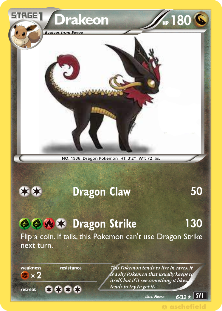 Drakeon - Firelover252 | Pokécardmaker.net