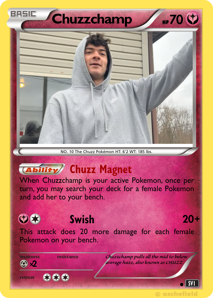 Chuzzchamp - FloridaBoy | Pokécardmaker.net