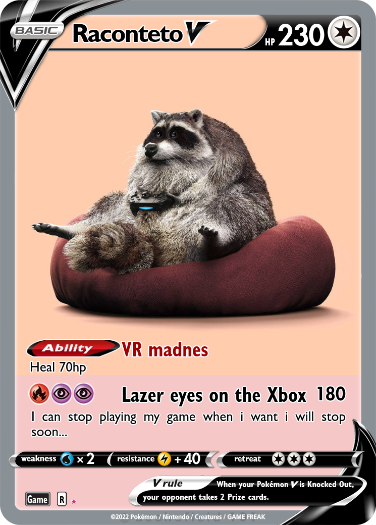 Raconteto - FreakyLemon | Pokécardmaker.net