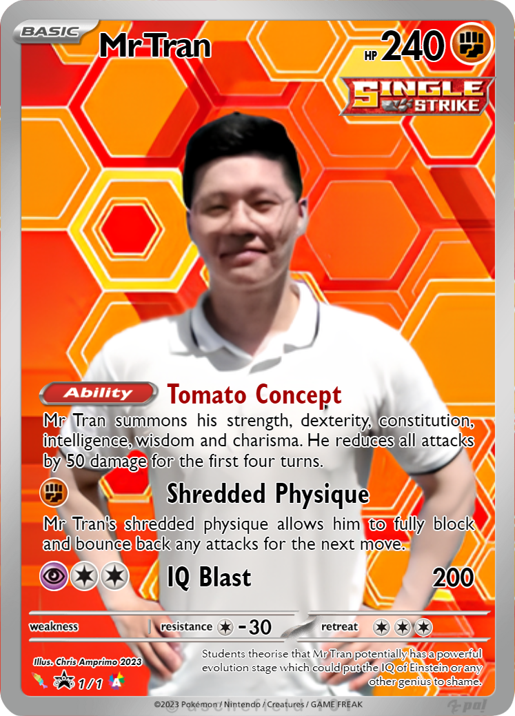 Mr Tran - Frog59673 | Pokécardmaker.net
