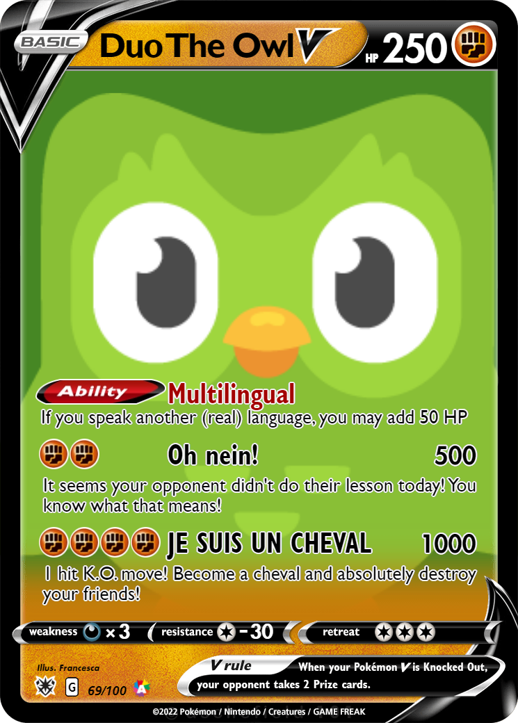 Duo The Owl - Furples | Pokécardmaker.net