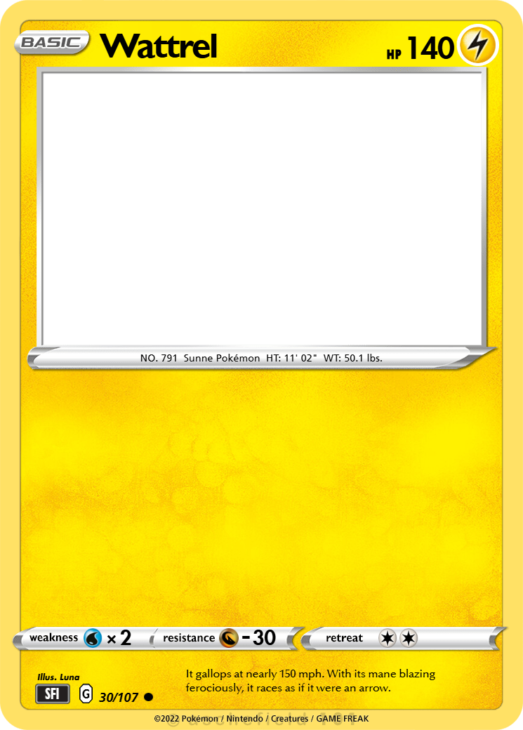 Wattrel - GLY | Pokécardmaker.net