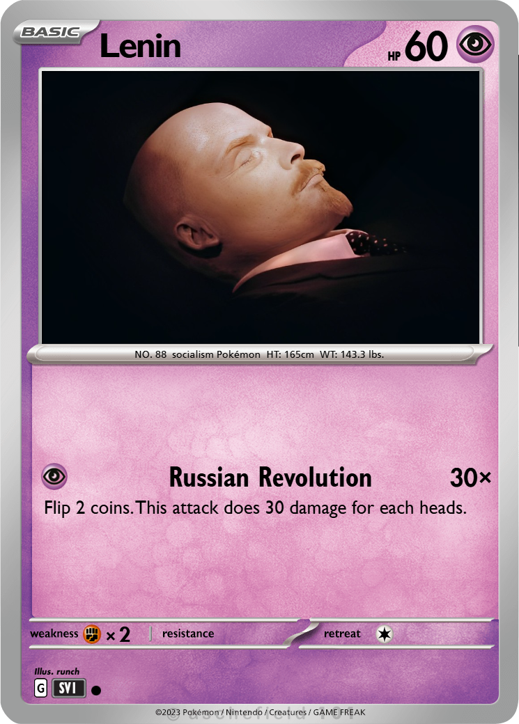 Lenin - GOKENIN | Pokécardmaker.net