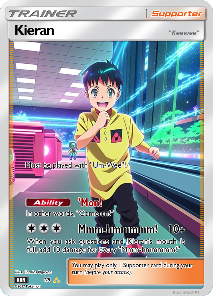 Kieran - GTCharlie | Pokécardmaker.net