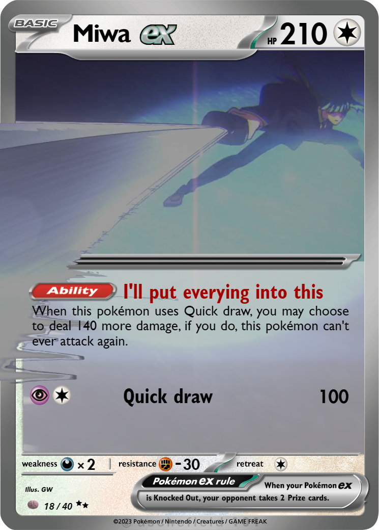 Miwa - GWannes | Pokécardmaker.net