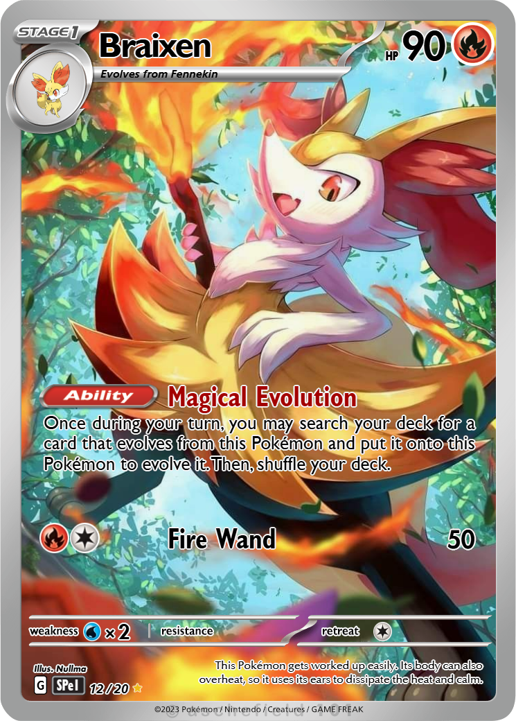 Braixen - GaanPly | Pokécardmaker.net