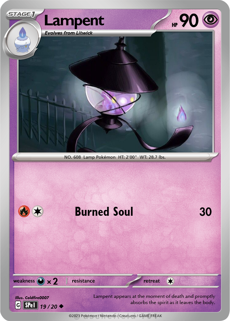 Lampent - GaanPly | Pokécardmaker.net