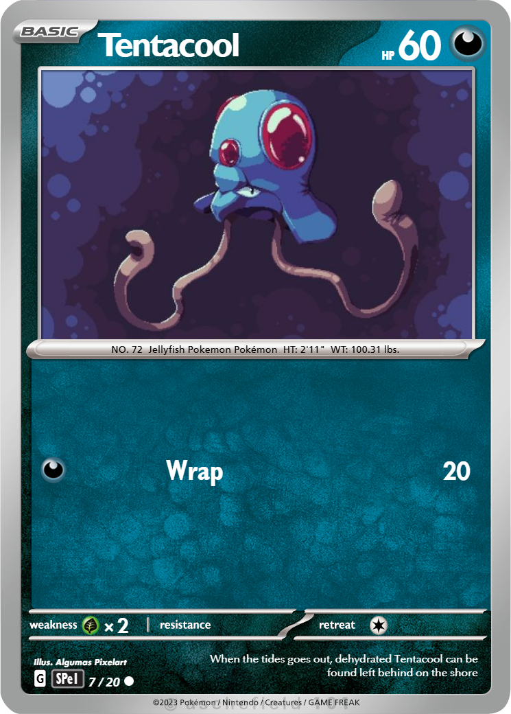 Tentacool - GaanPly | Pokécardmaker.net