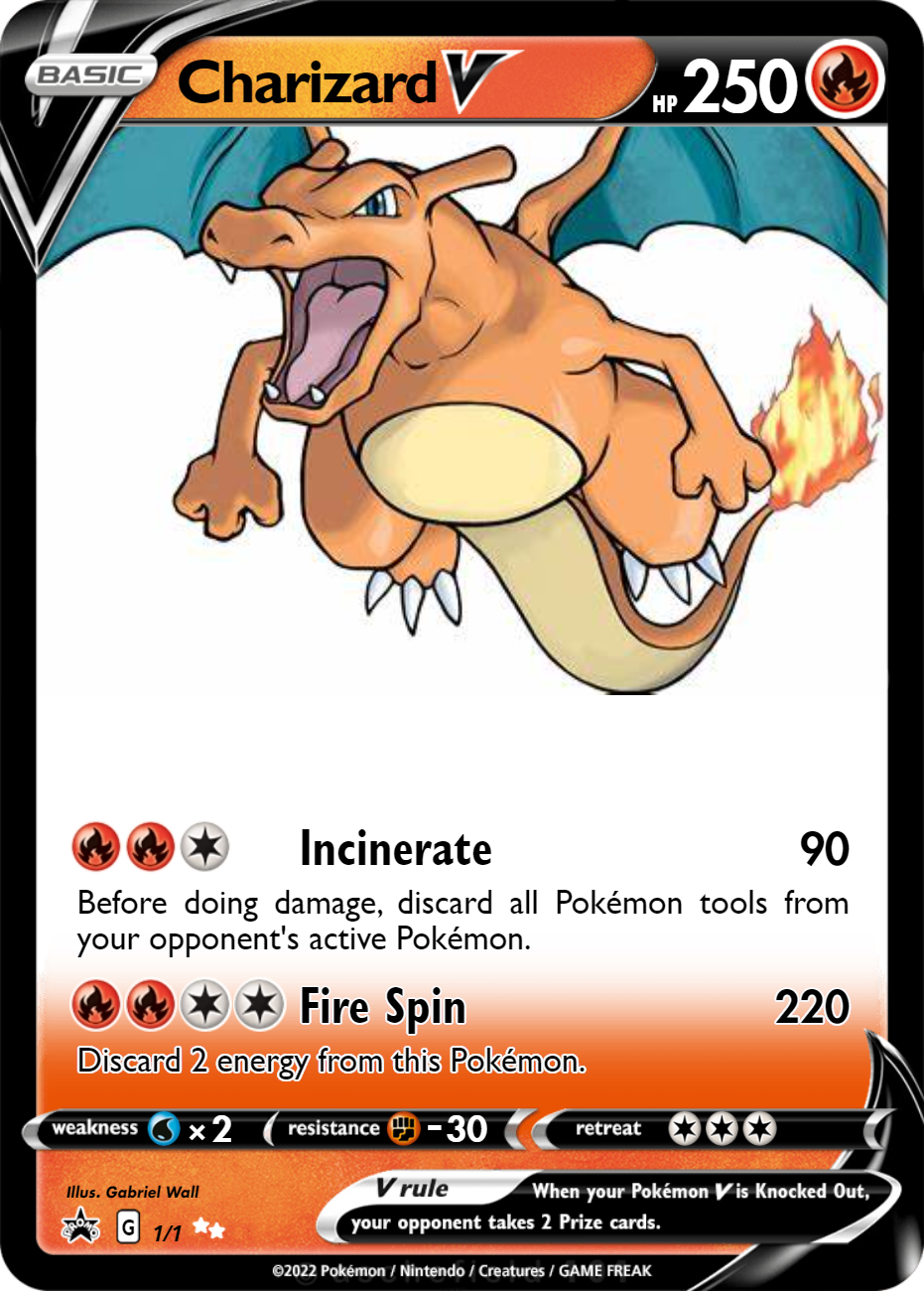 Charizard - GabePlayzMain | Pokécardmaker.net