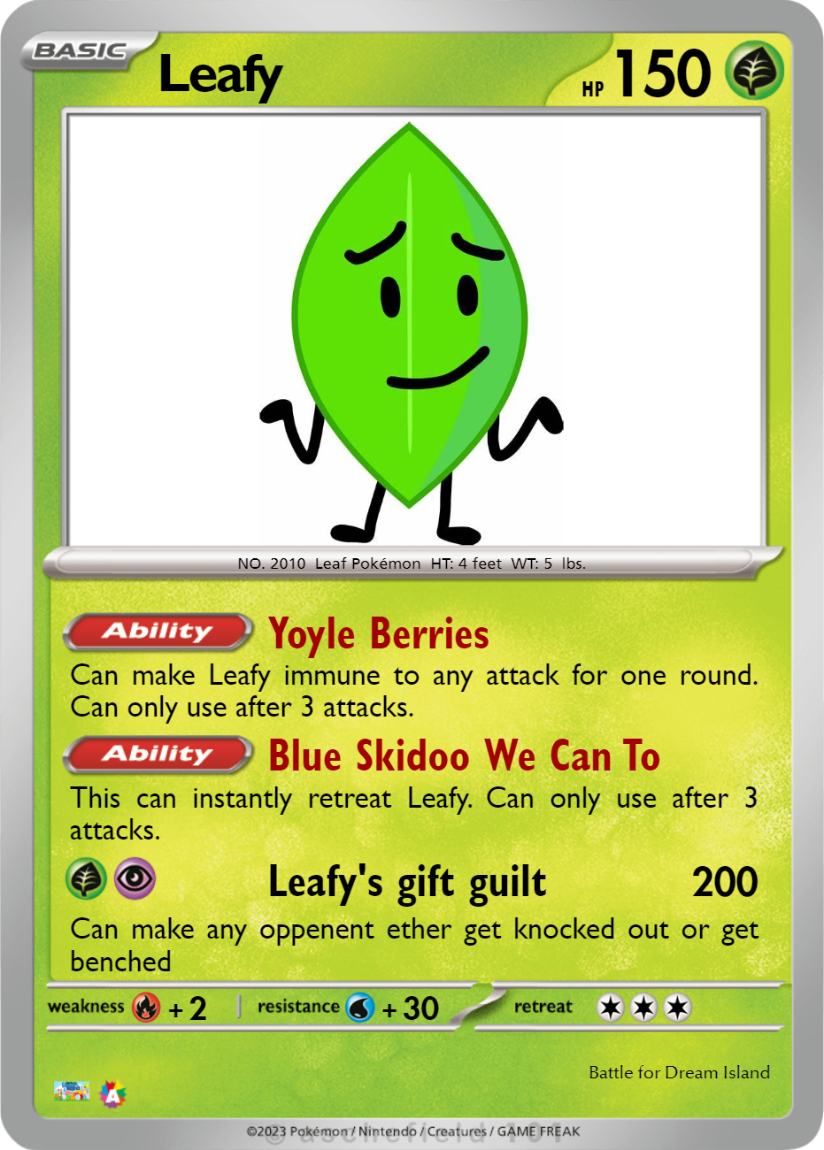Leafy - Galaxy | Pokécardmaker.net