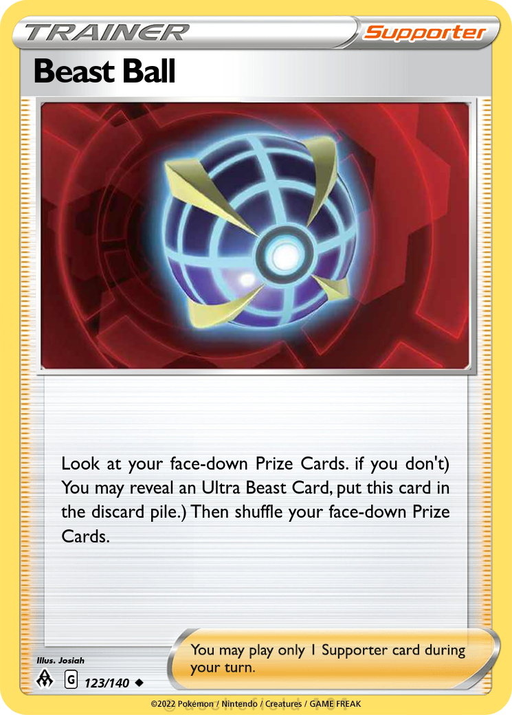 Beast Ball - GamerPro57 | Pokécardmaker.net