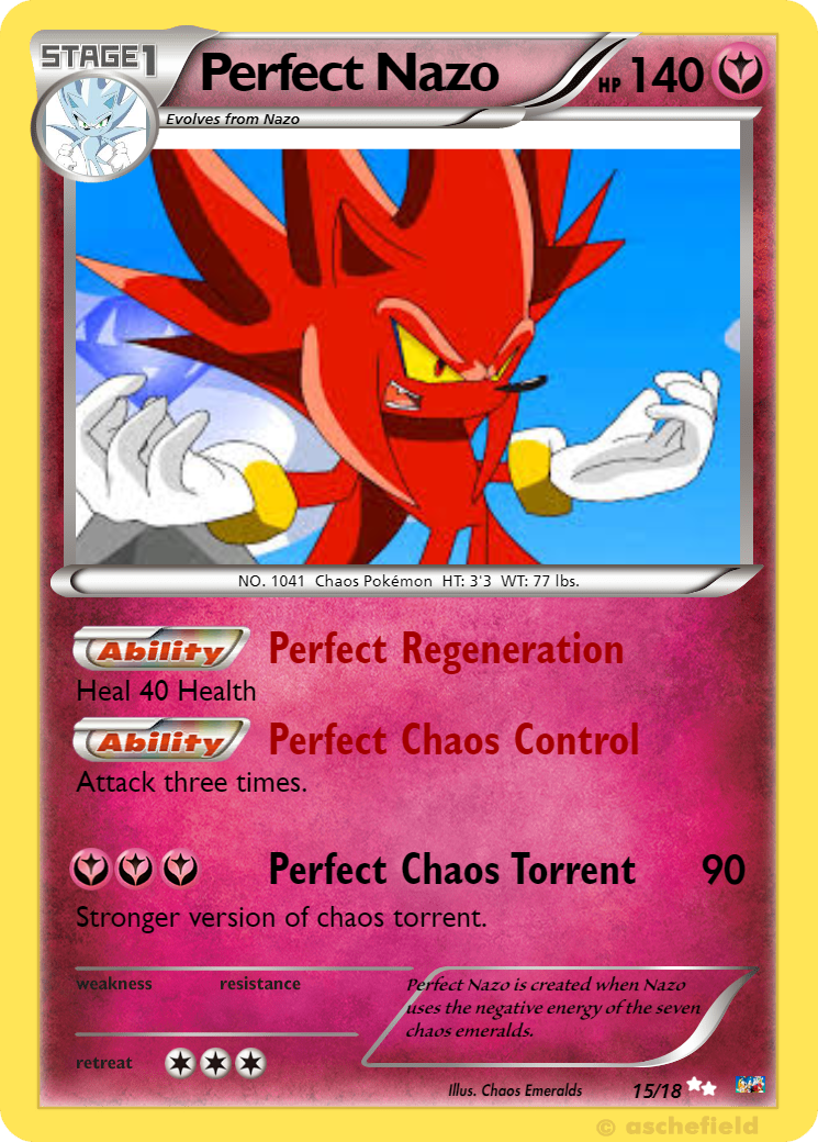 Perfect Nazo - Garbled | Pokécardmaker.net