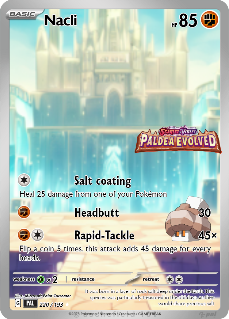 Nacli - GavPlixed925 | Pokécardmaker.net
