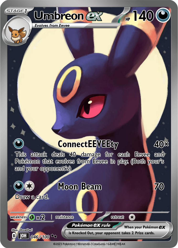 Umbreon - GavinGengar | Pokécardmaker.net