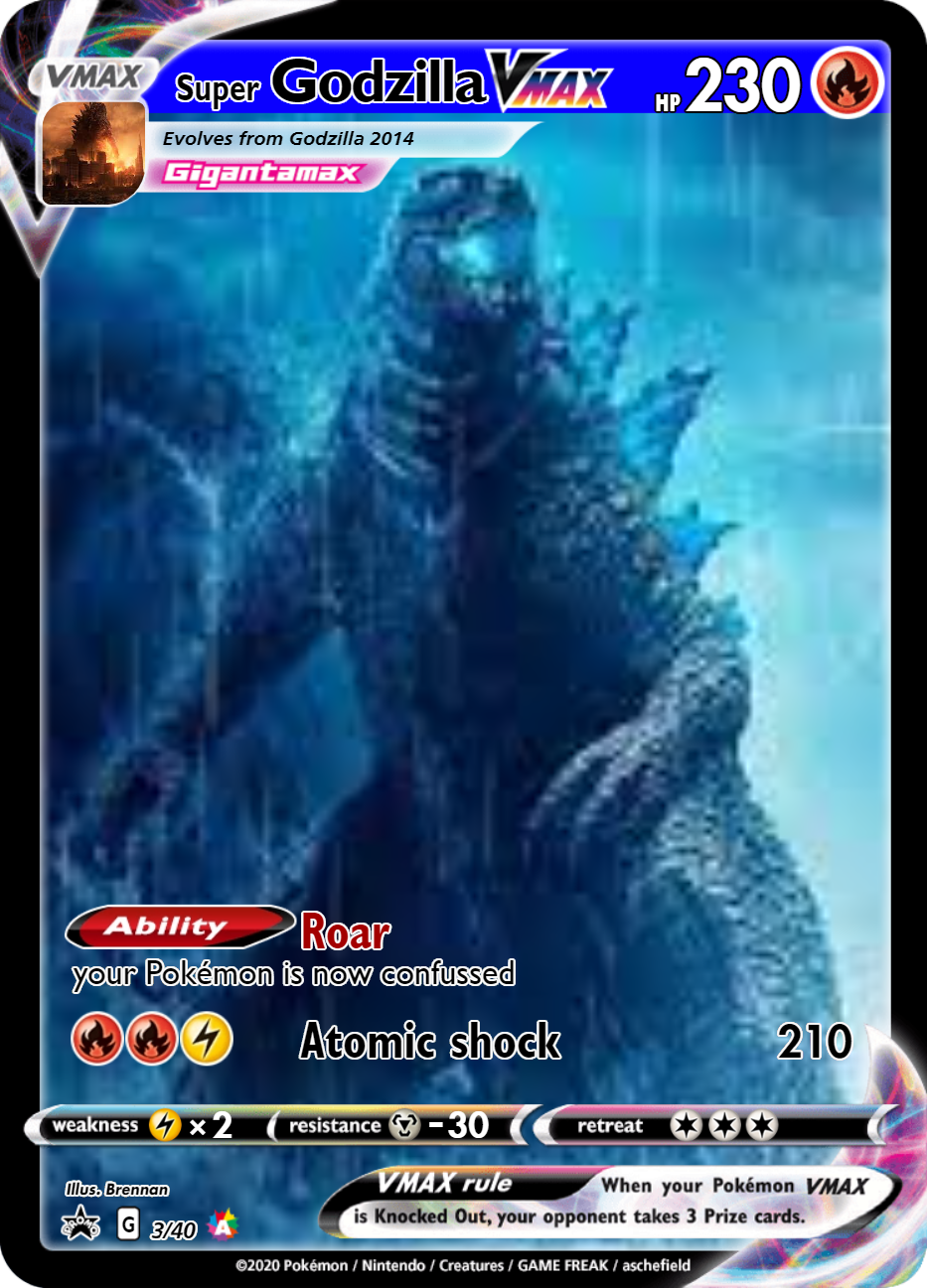 Godzilla - Gengar35 | Pokécardmaker.net