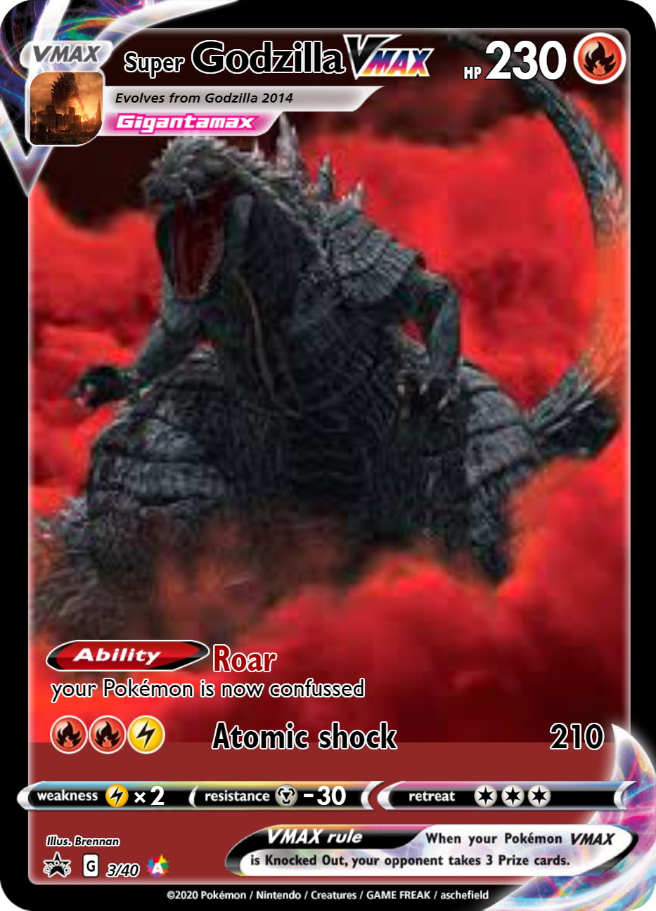 Godzilla - Gengar35 | Pokécardmaker.net