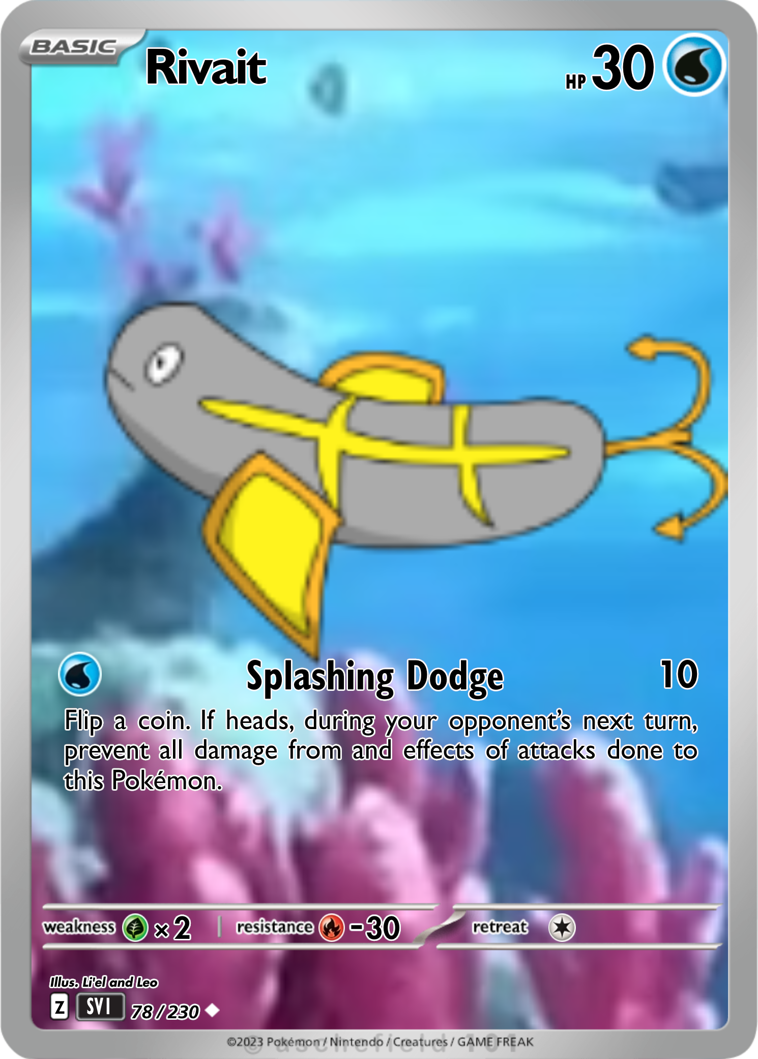 Rivait - Genius4 | Pokécardmaker.net