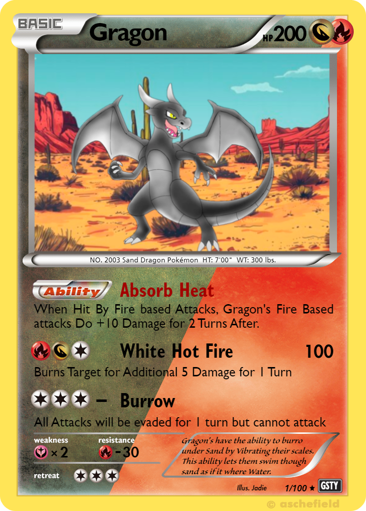 Gragon - GhostyIsDragon | Pokécardmaker.net