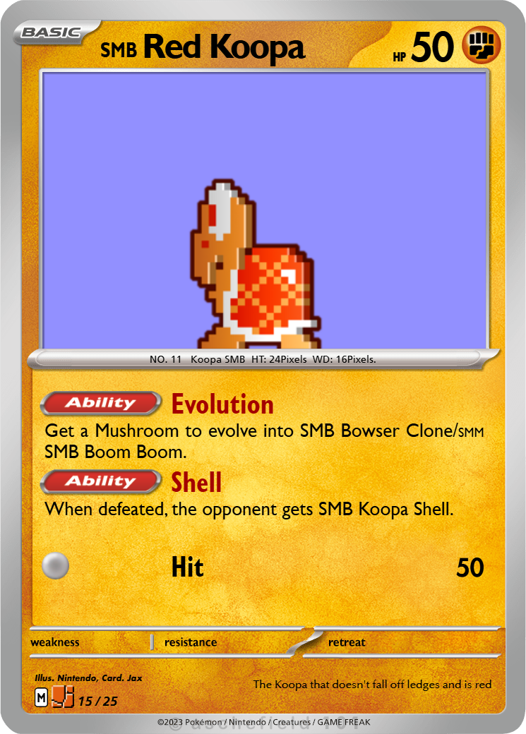 Red Koopa - GingaNinja | Pokécardmaker.net