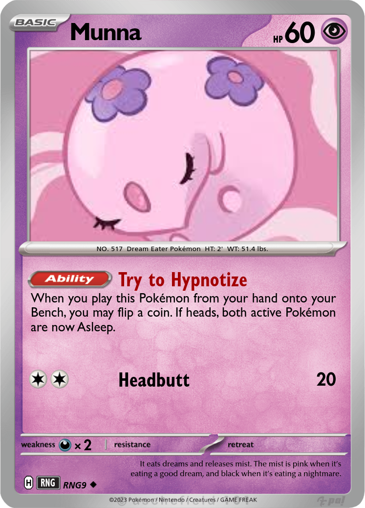 Munna - Gliscor16 | Pokécardmaker.net