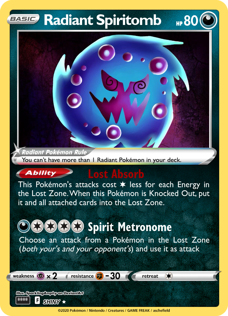 Radiant Spiritomb - Gliscor16 | Pokécardmaker.net