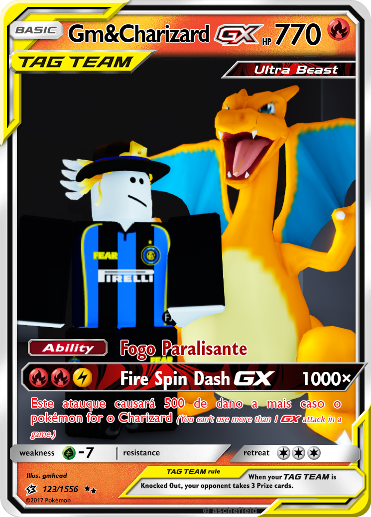 Gm&Charizard - Gmsantos17 | Pokécardmaker.net