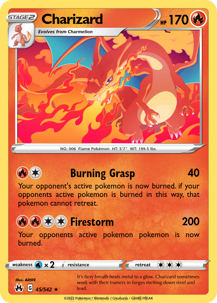 Charizard - Goated_Card_Maker | Pokécardmaker.net