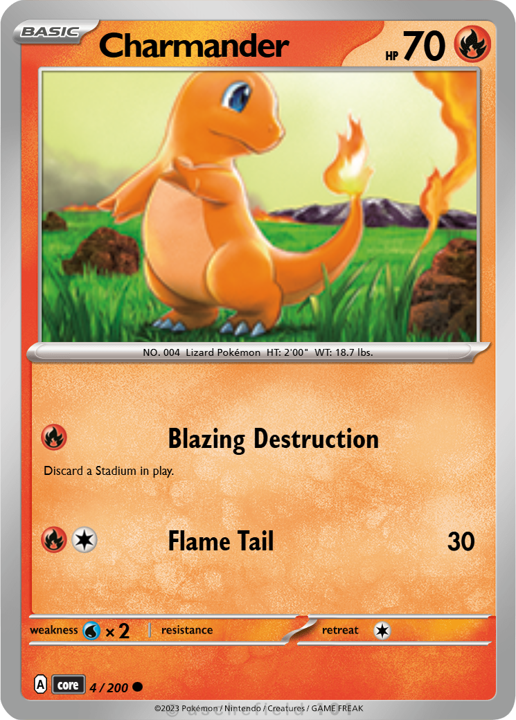 Charmander - GoddessZen | Pokécardmaker.net