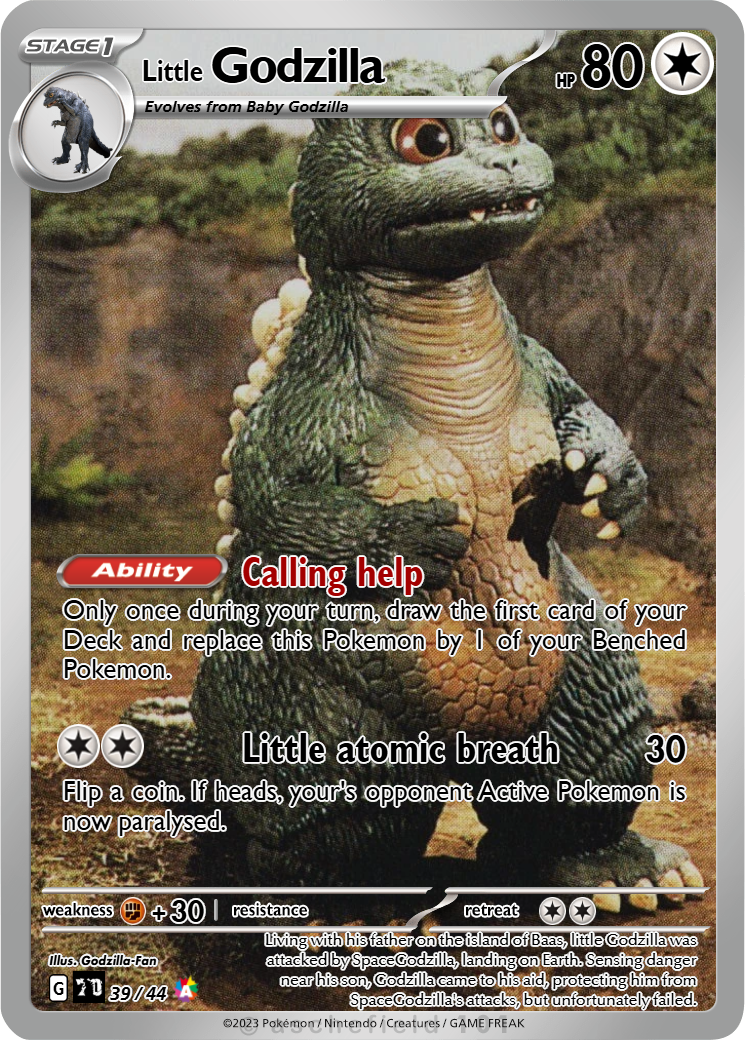 Godzilla - Godzilla-Fan | Pokécardmaker.net