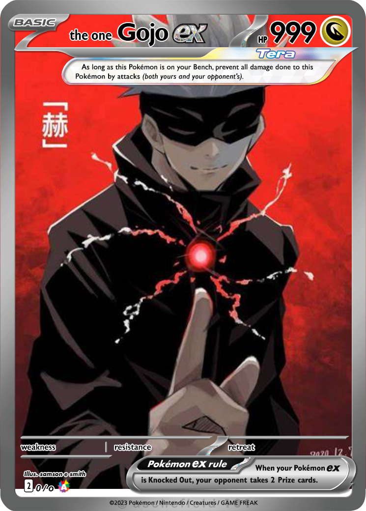 Gojo - Gojotheone | Pokécardmaker.net