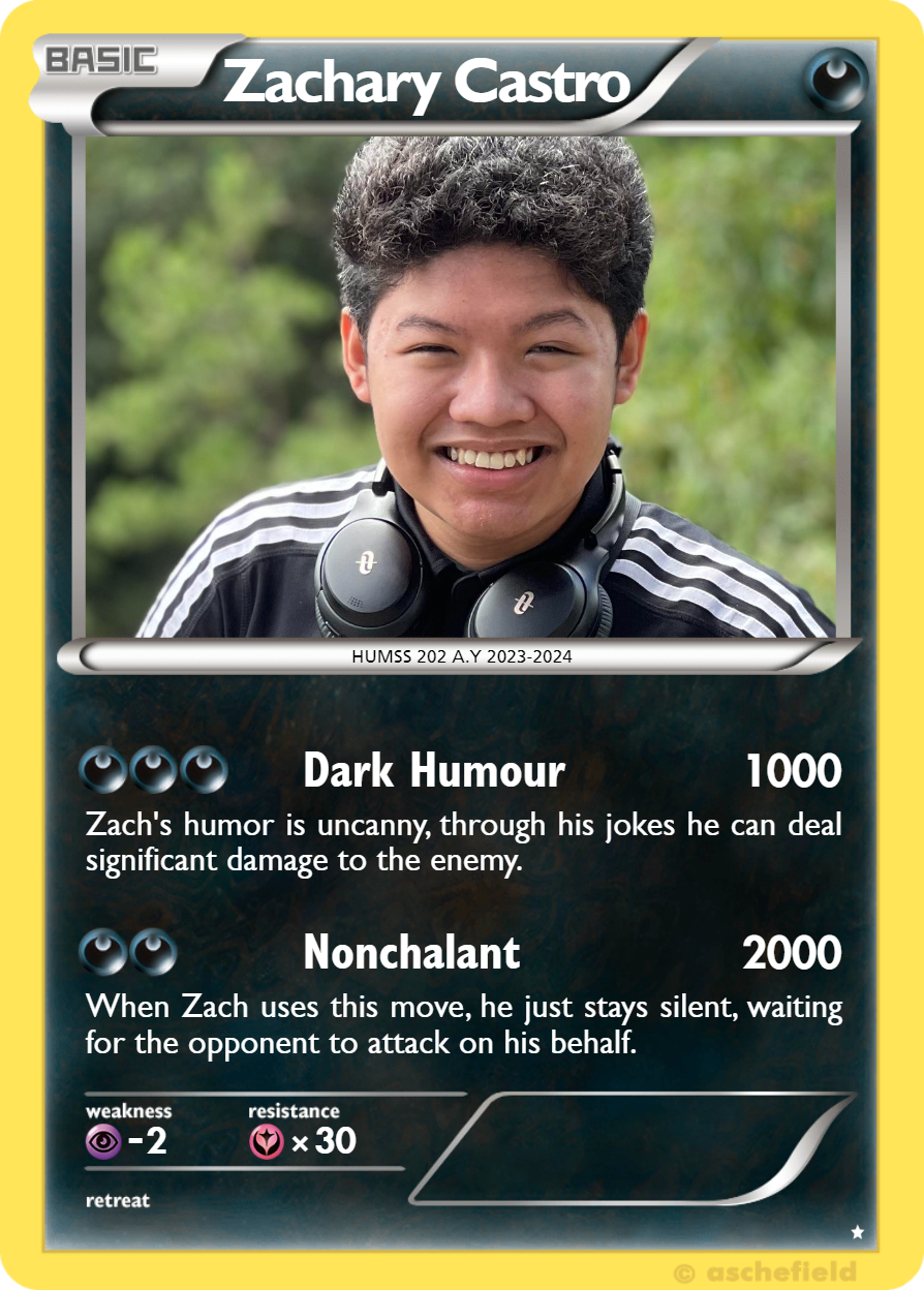 Zachary Castro - GoldenPhoenix | Pokécardmaker.net