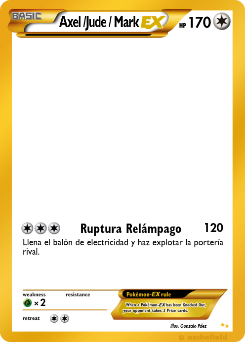 Axel /Jude / Mark - GonZeus | Pokécardmaker.net