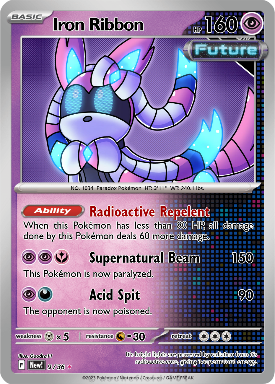 Iron Ribbon - Goodra11 | Pokécardmaker.net