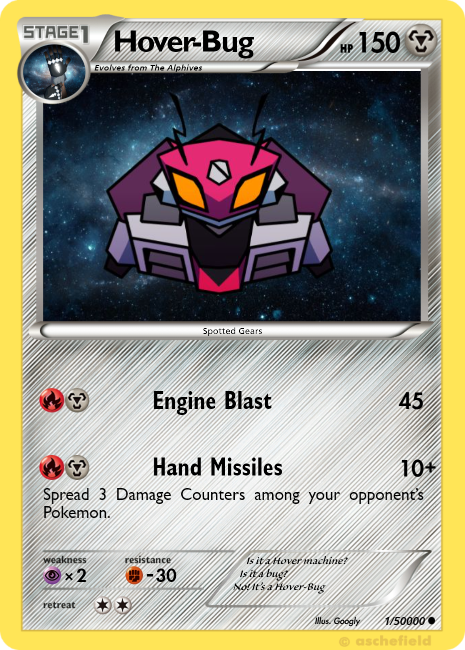 Hover-Bug - Googly | Pokécardmaker.net
