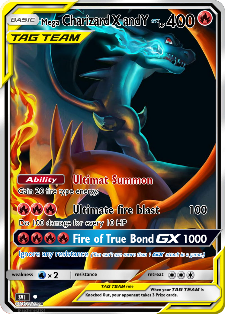 Charizard X and Y - GorillaMadGuy | Pokécardmaker.net