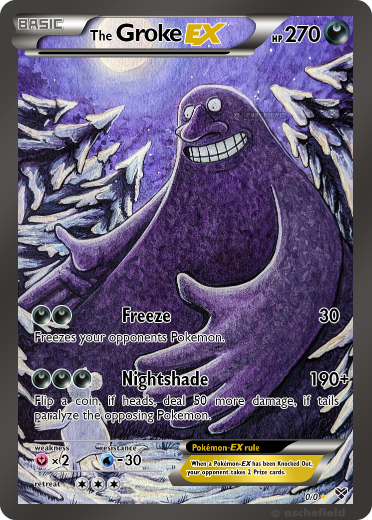 Groke - Grandetex | Pokécardmaker.net