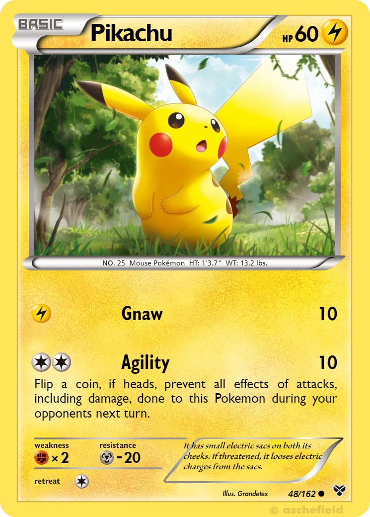 Pikachu - Grandetex | Pokécardmaker.net